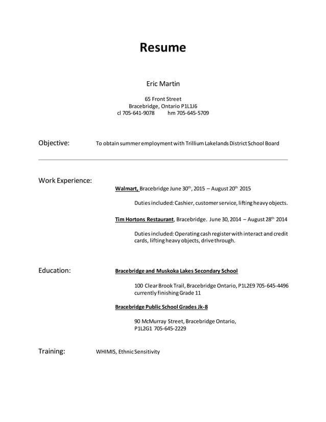 Eric Resume April 2016 | DOCX