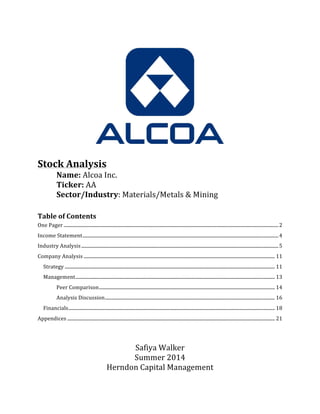 Stock Research Analysis | PDF
