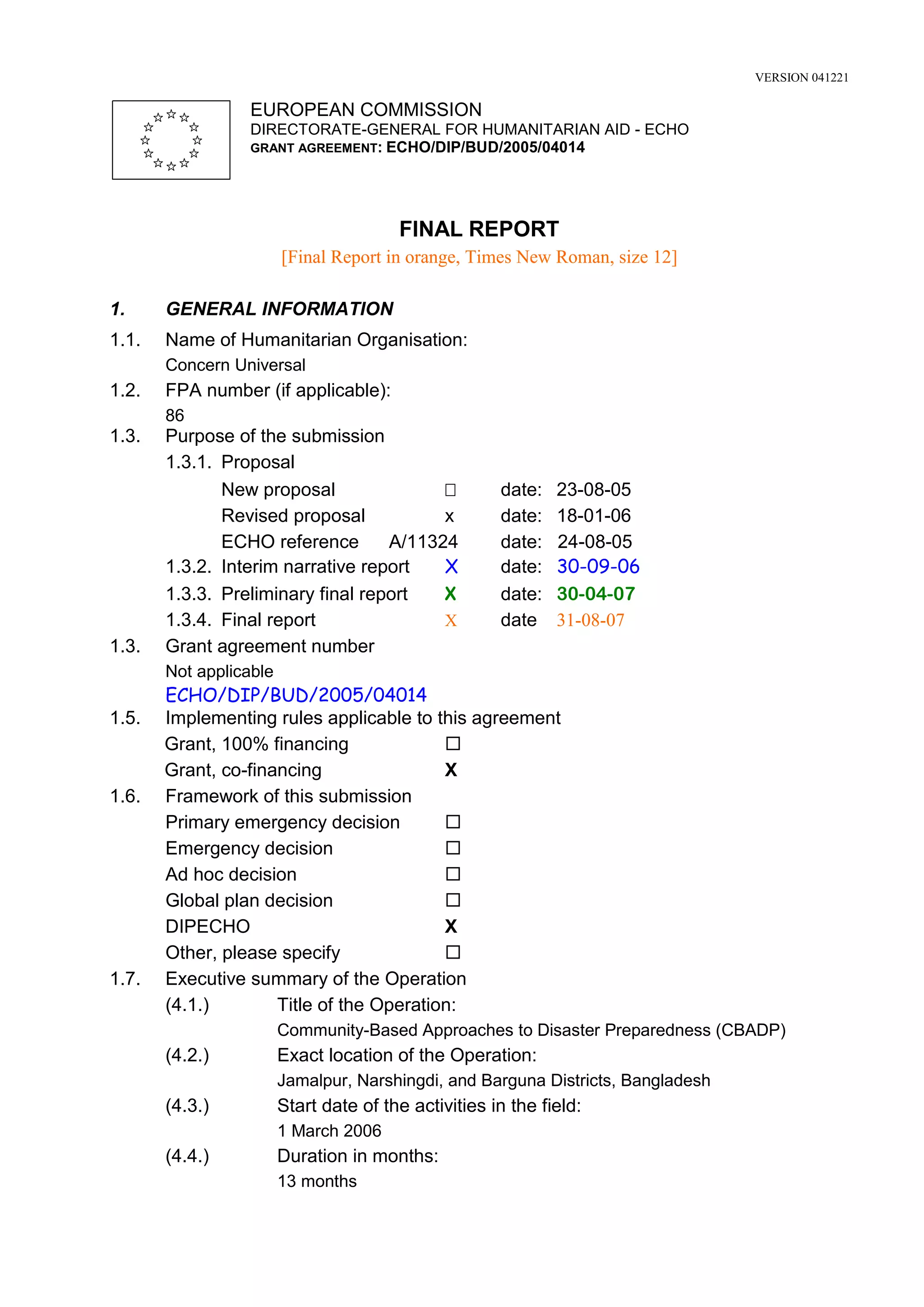CU-CBADP Final Report | PDF
