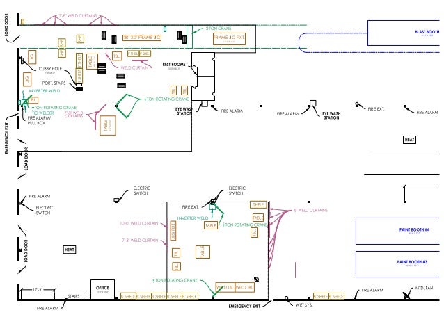 2014 PLANT LAYOUT- WELDING AREA