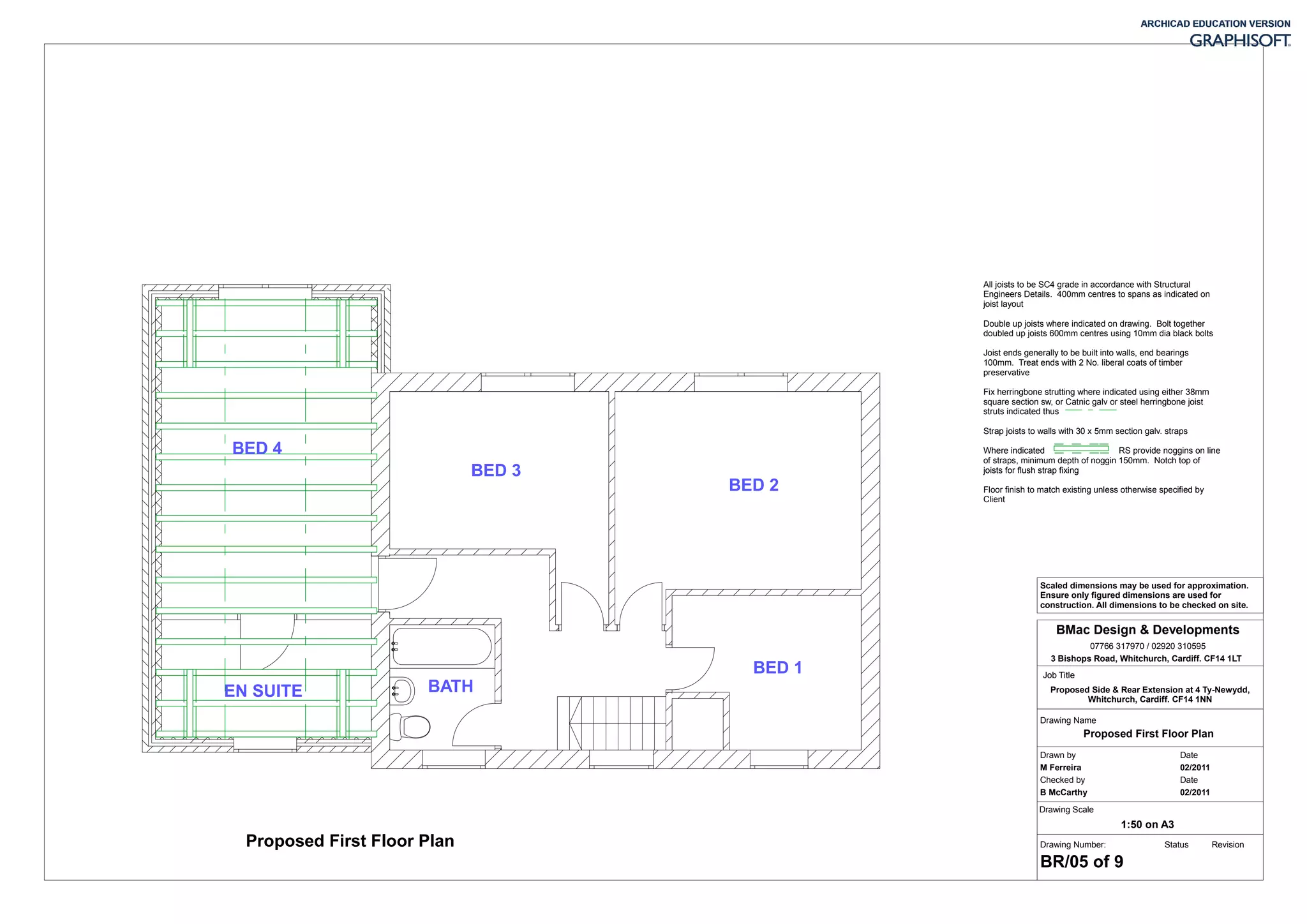 BR05 Proposed Joist Plan | PPT