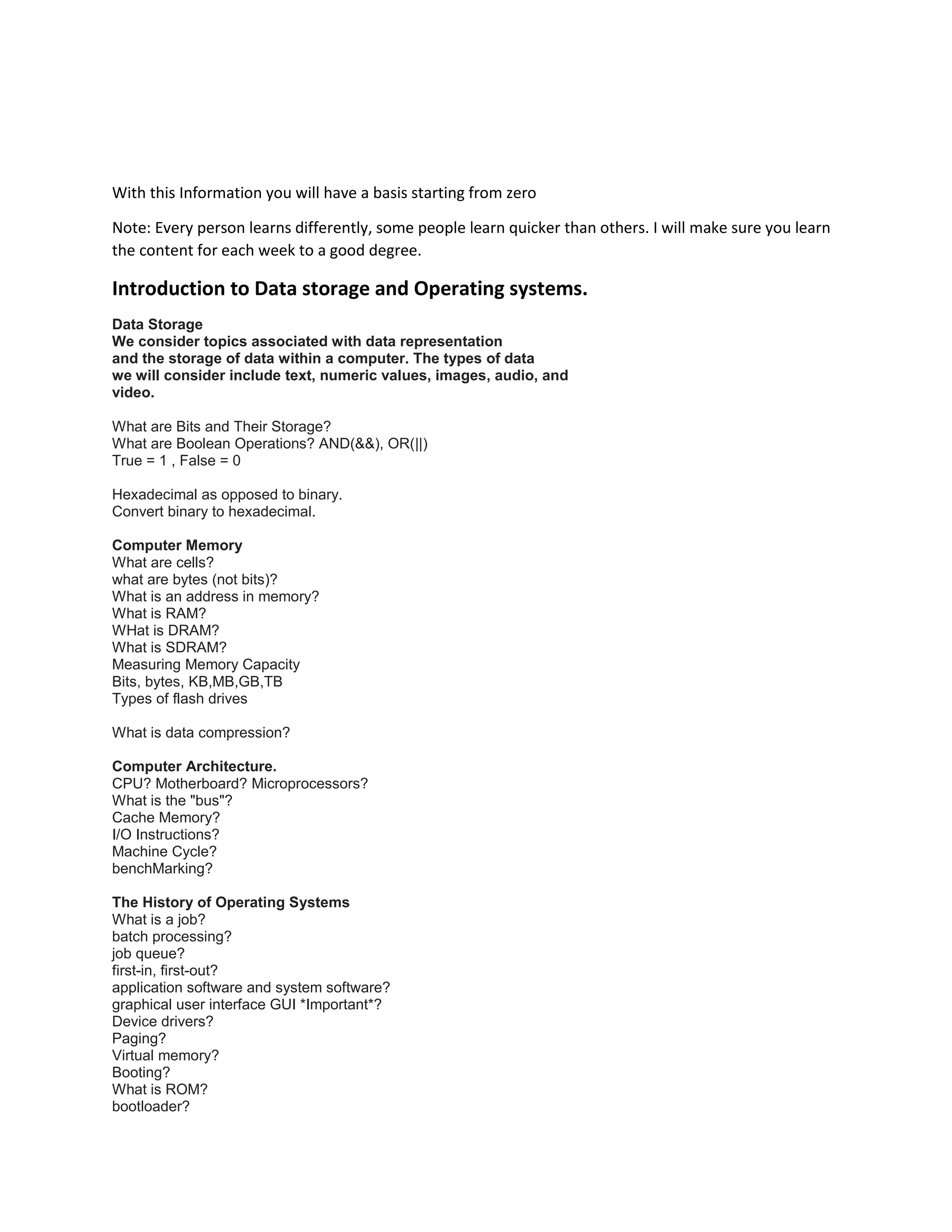 Computer Science fundamentals by Jordan Ryan Molina | PDF