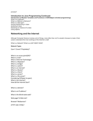 Computer Science fundamentals by Jordan Ryan Molina | PDF