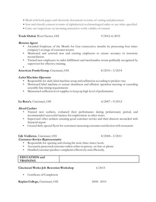 Sheena Sims Resume 12.21.16 | Business | Business and Finance