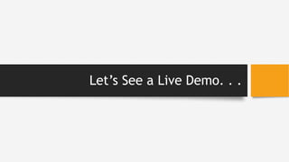 Salamander Demo Presentation Natalie | PPTX