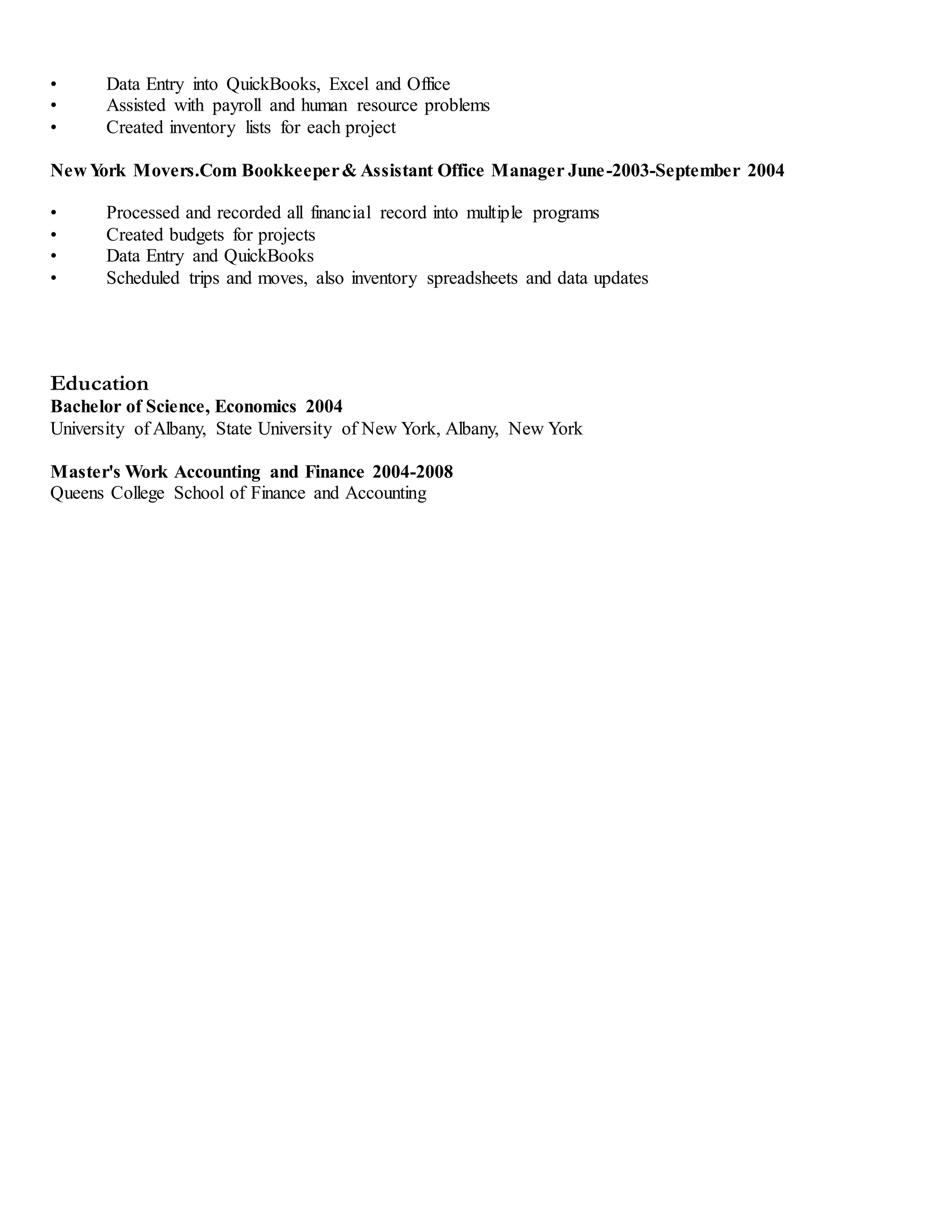 Jonathan Lieberman Resume 2016 | DOCX