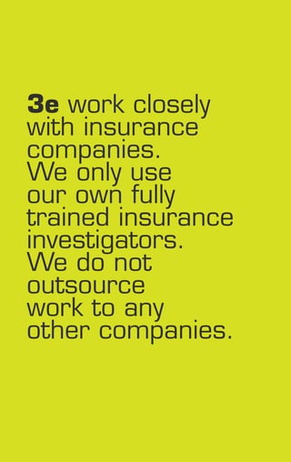 3e Intelligence PDF Brochure | PDF