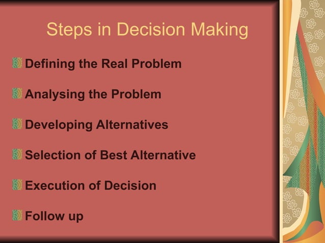 6 Decision Making.ppt for reference and stuff | PPT