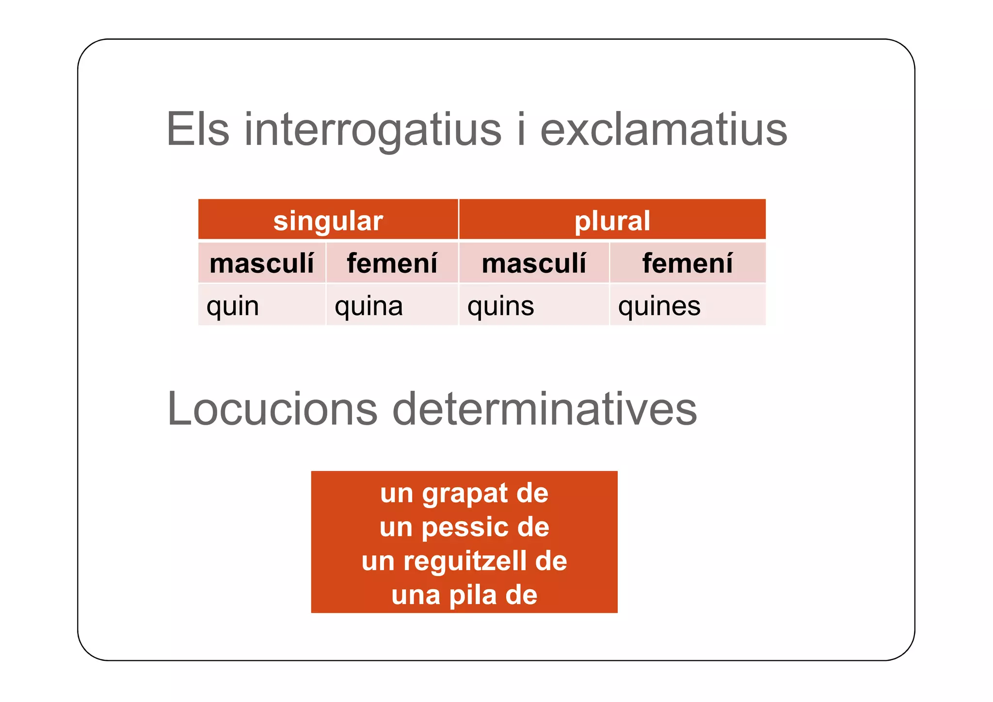 Els determinants 2 | PDF