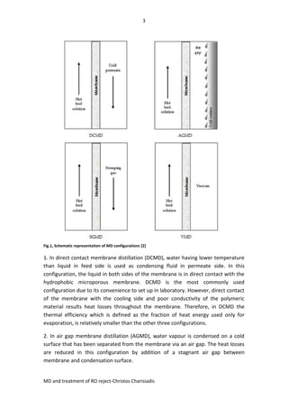 Reverse Osmosis and Membrane Distillation | PDF
