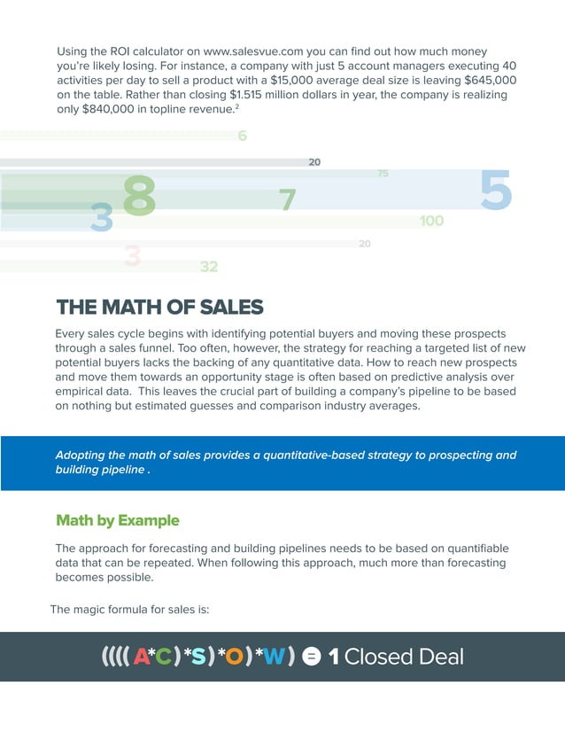 Math-of-Sales-Sales-Success-Formula | PDF