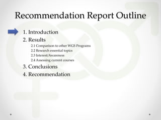 Recommendation Report Final | PPTX