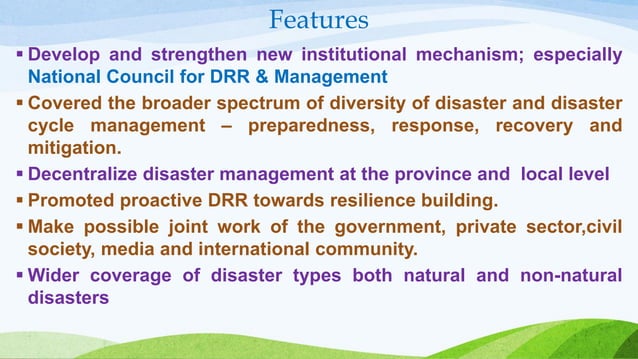 6 disaster management act | PPT