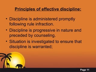 discipline in nursing | PPT