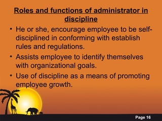 discipline in nursing | PPT