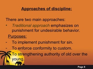 discipline in nursing | PPT