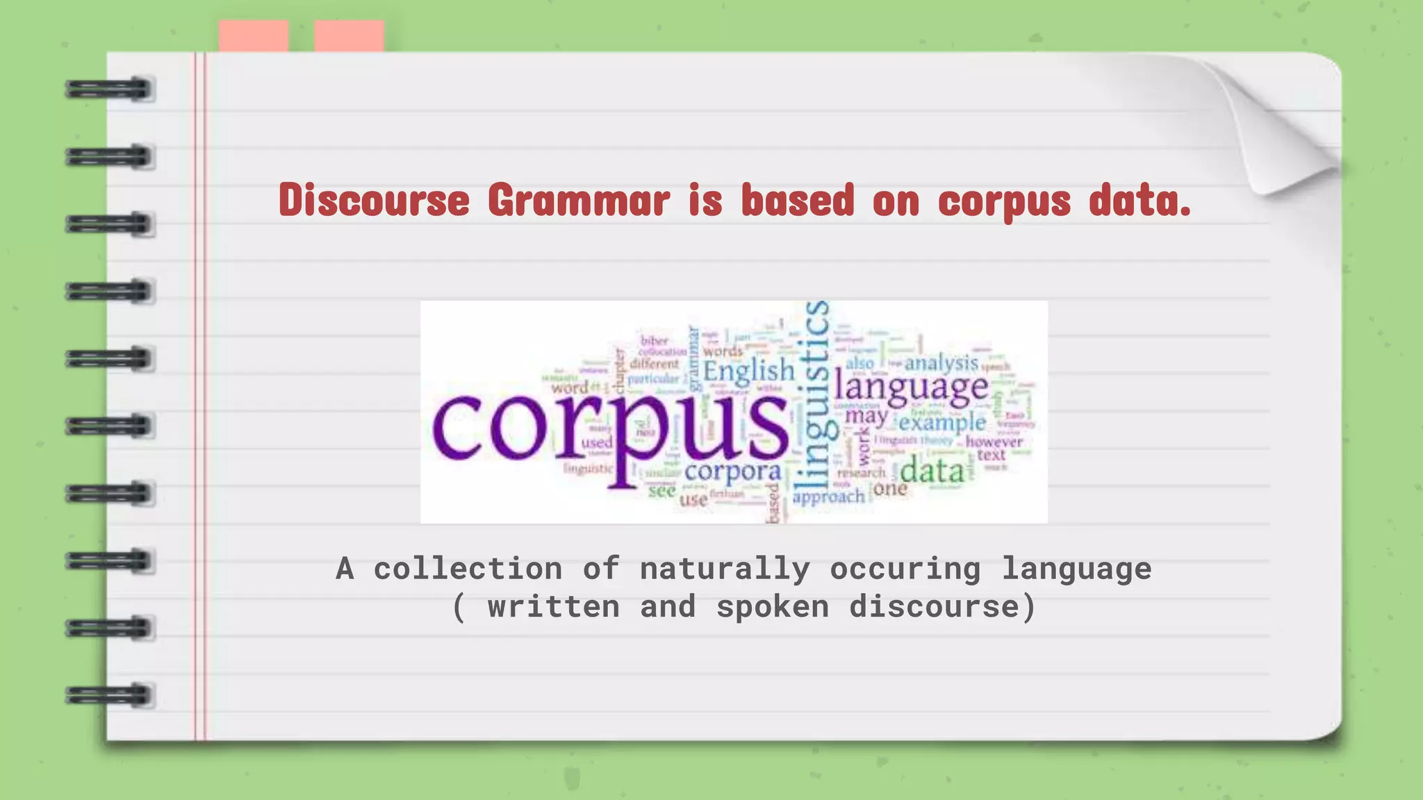 6) discourse grammar | PPSX