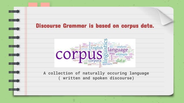 6) discourse grammar | PPSX