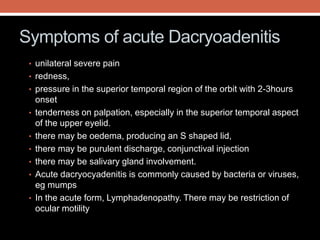 6 Disorders of the lacrimal system Oghre.pptx | Ear, Nose and Throat ...