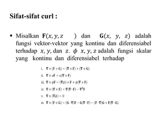 6 Divergensi dan CURL | PPTX