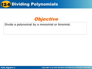 6 Dividing Polynomials and its contexts | PPT
