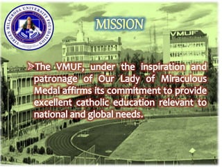 VMUF DENTISTRY VISION AND MISSION | PPTX