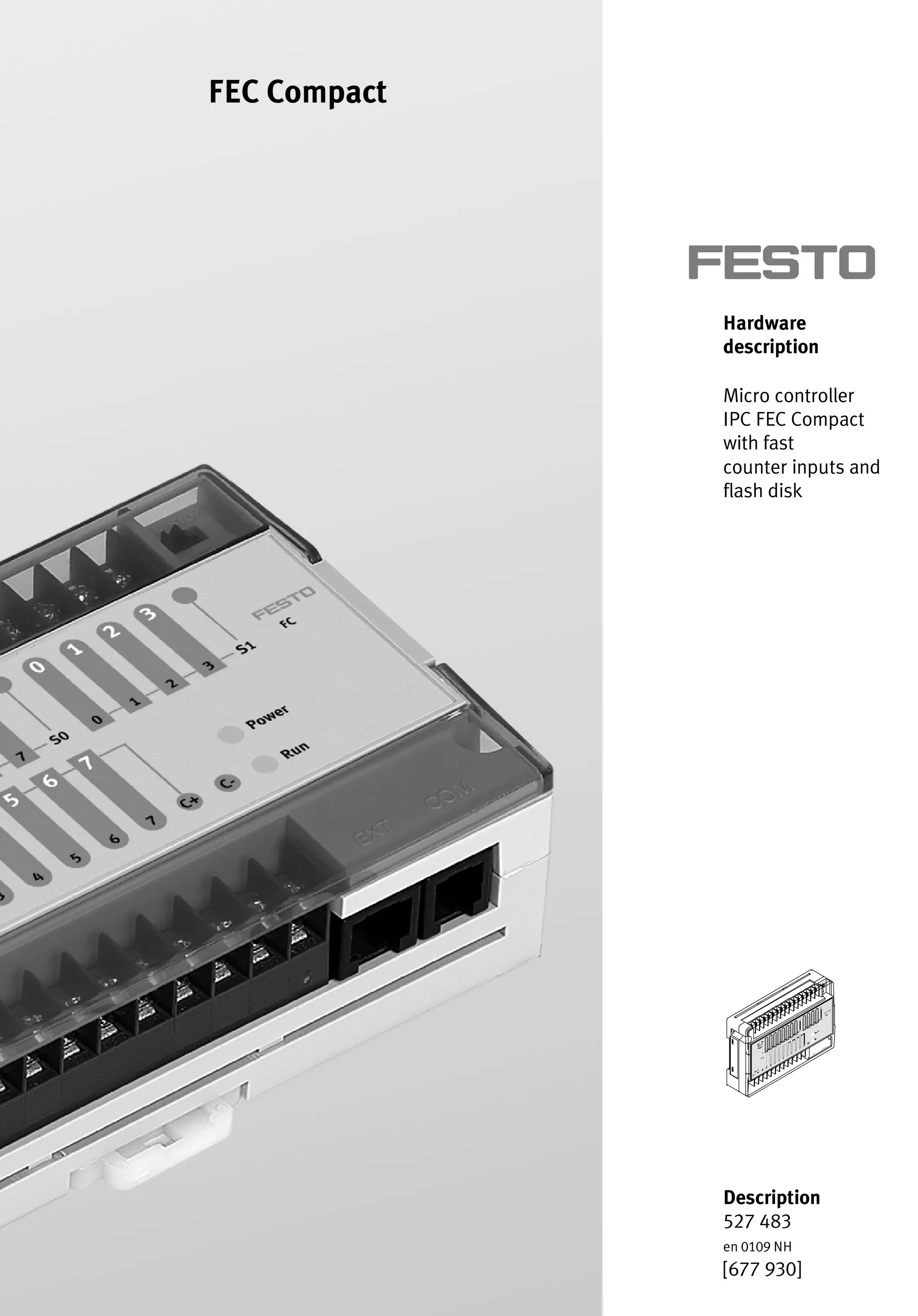 Datasheet de Fec Compact PLC FESTO Hadware | PDF | Computer Networking ...