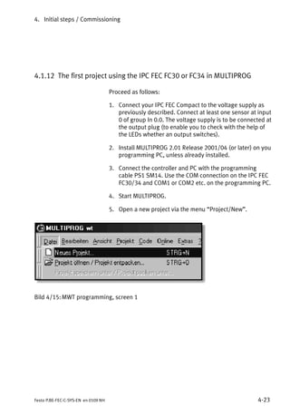 Datasheet de Fec Compact PLC FESTO Hadware | PDF
