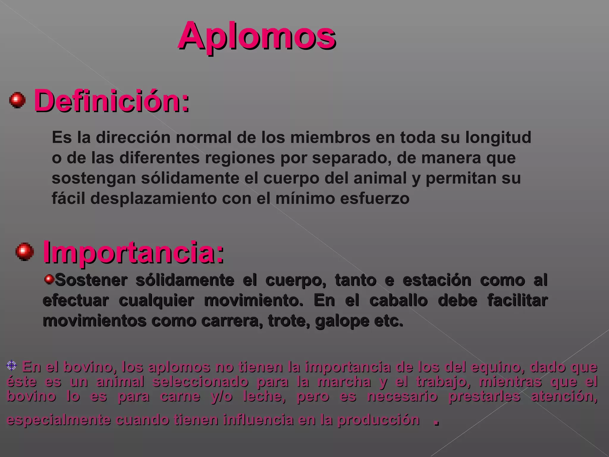 APLOMOS ZOOTECNIA | PPT