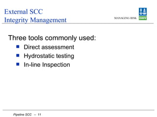 Pipeline SCC | PPT