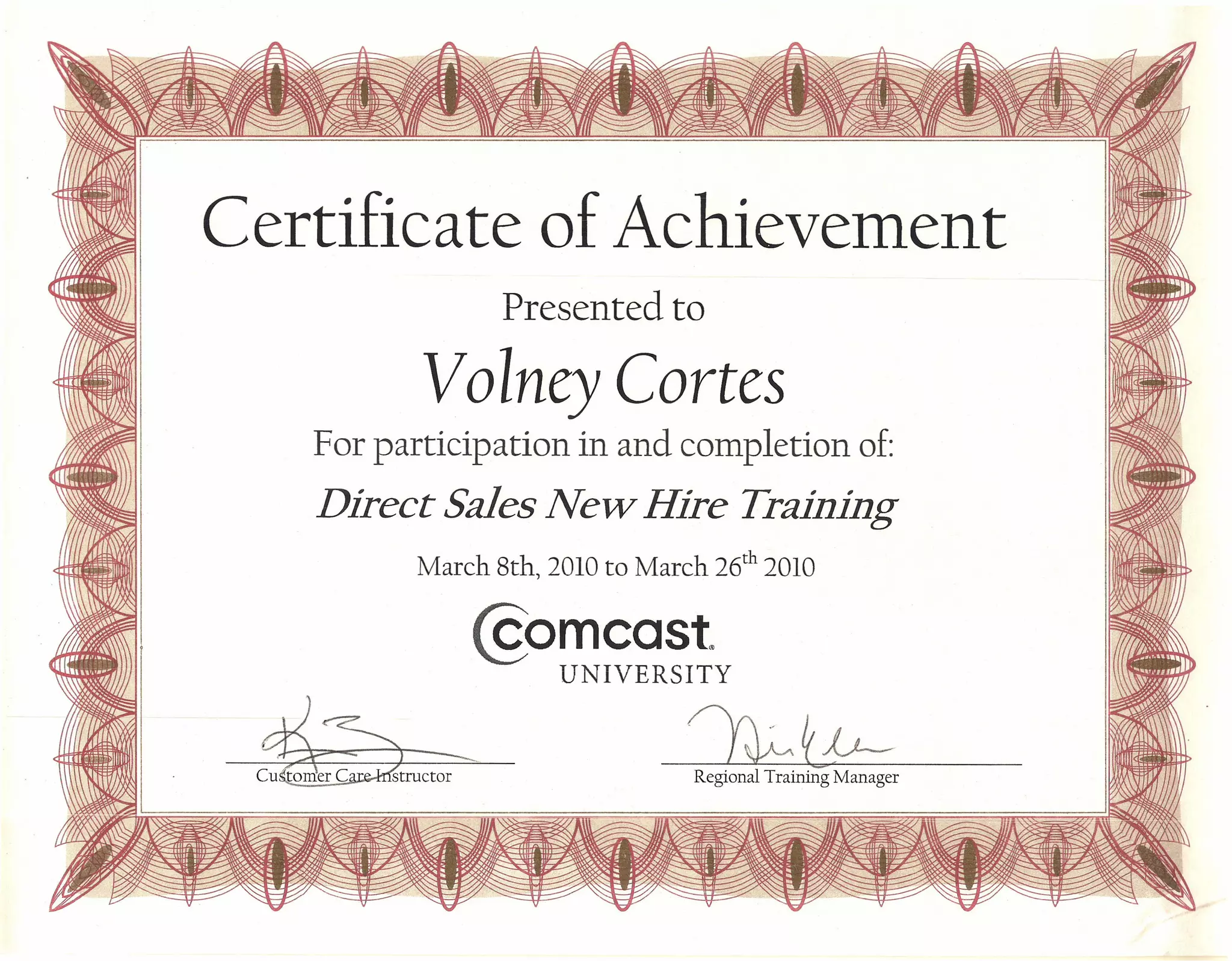 Comcast Awards | PPT