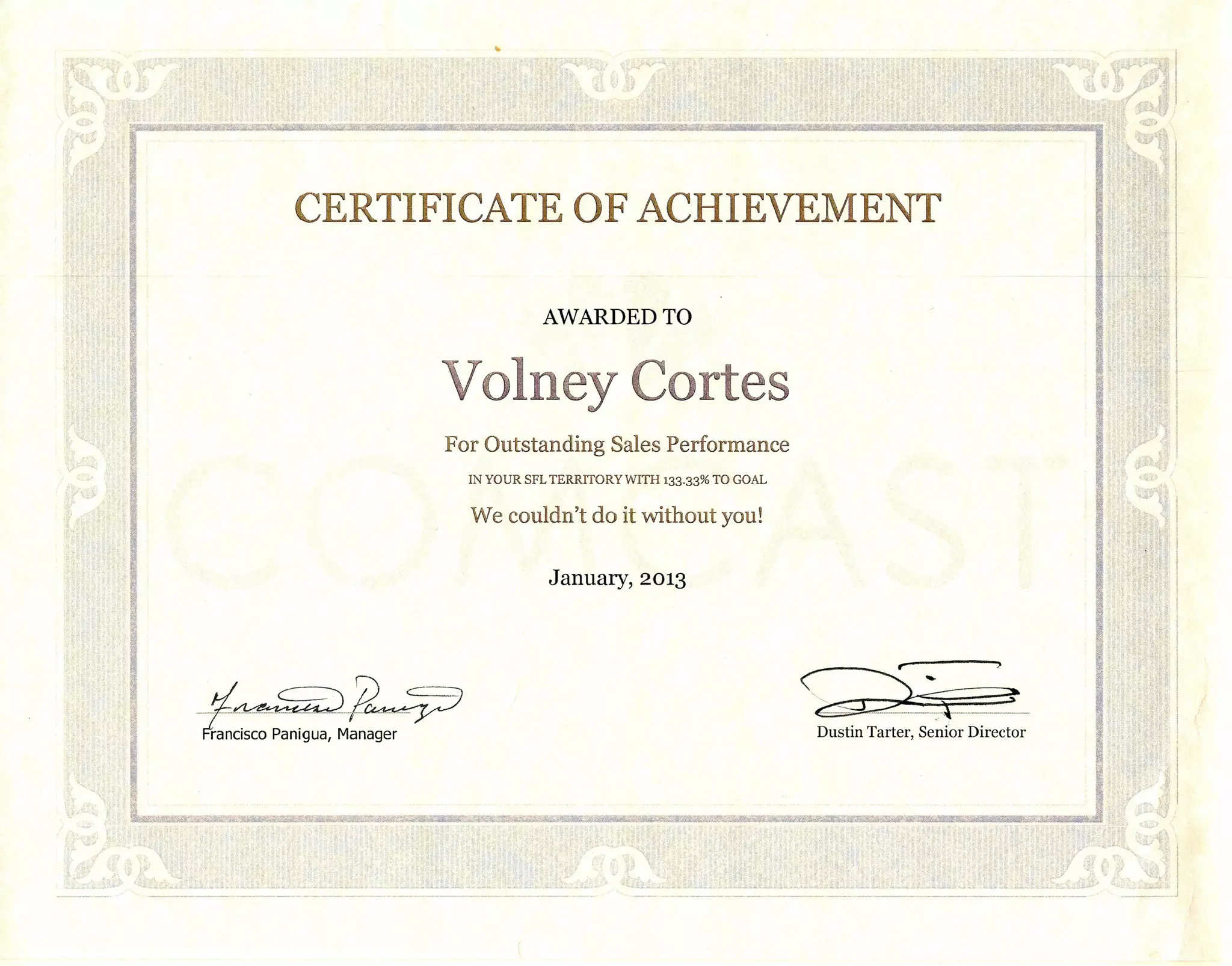 Comcast Awards | PPT