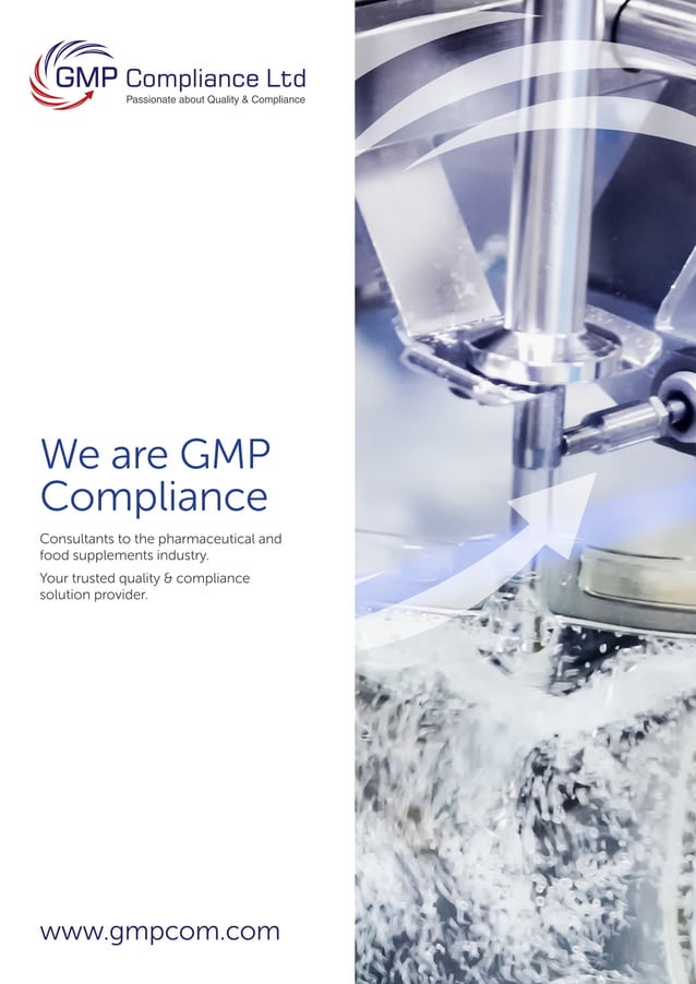 GMP COMPLIANCE BROCHURE