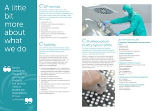 GMP COMPLIANCE BROCHURE | PDF