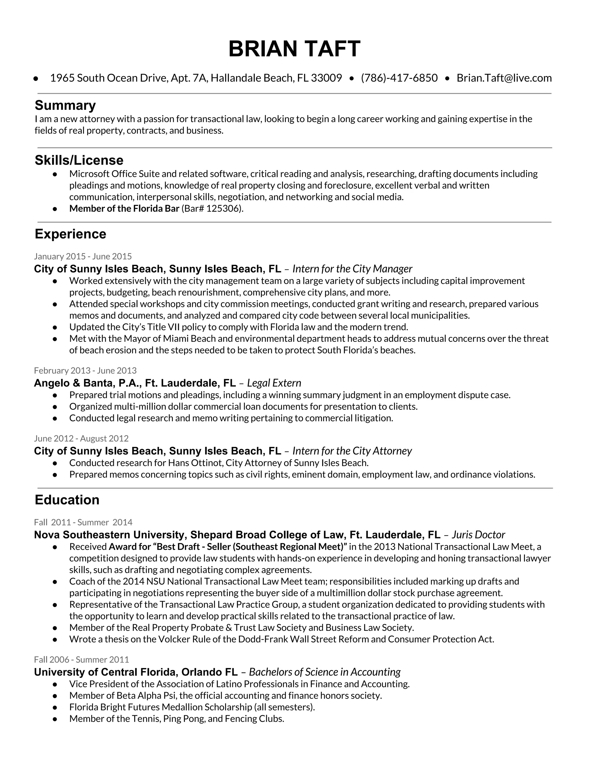 Resume | PDF
