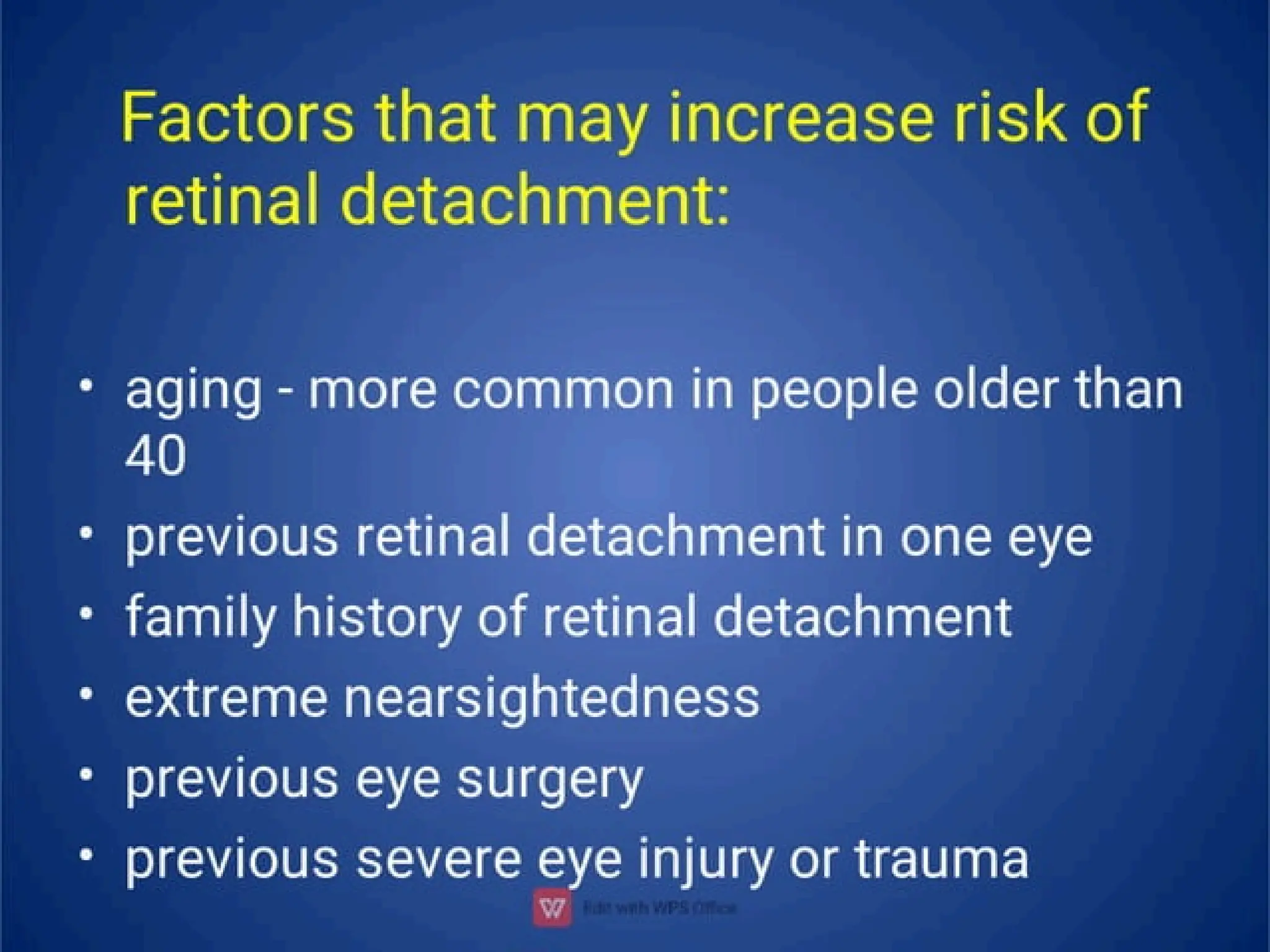 Retinal detachment types of retinal detachment | PDF