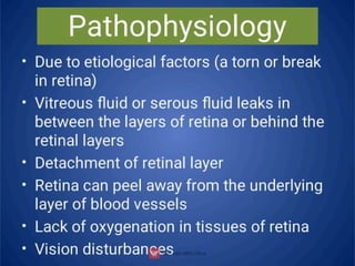 Retinal detachment types of retinal detachment | PPT