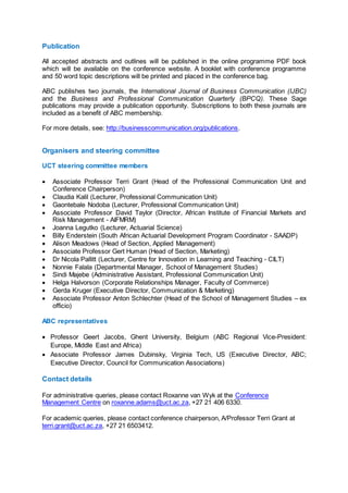 Call for papers | DOCX