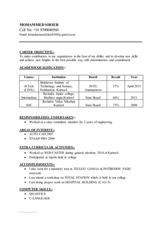 Resume modified | PDF