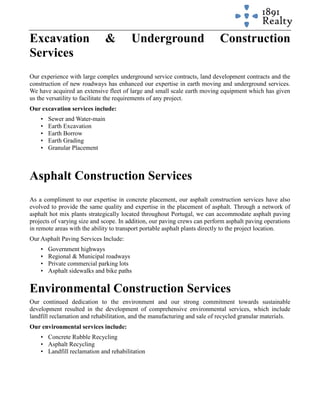Corporate Profile | PDF | Construction Industry | Industries