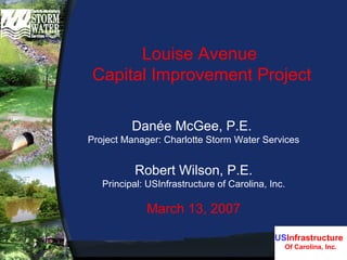 Existing Conditions Presentation | PPT