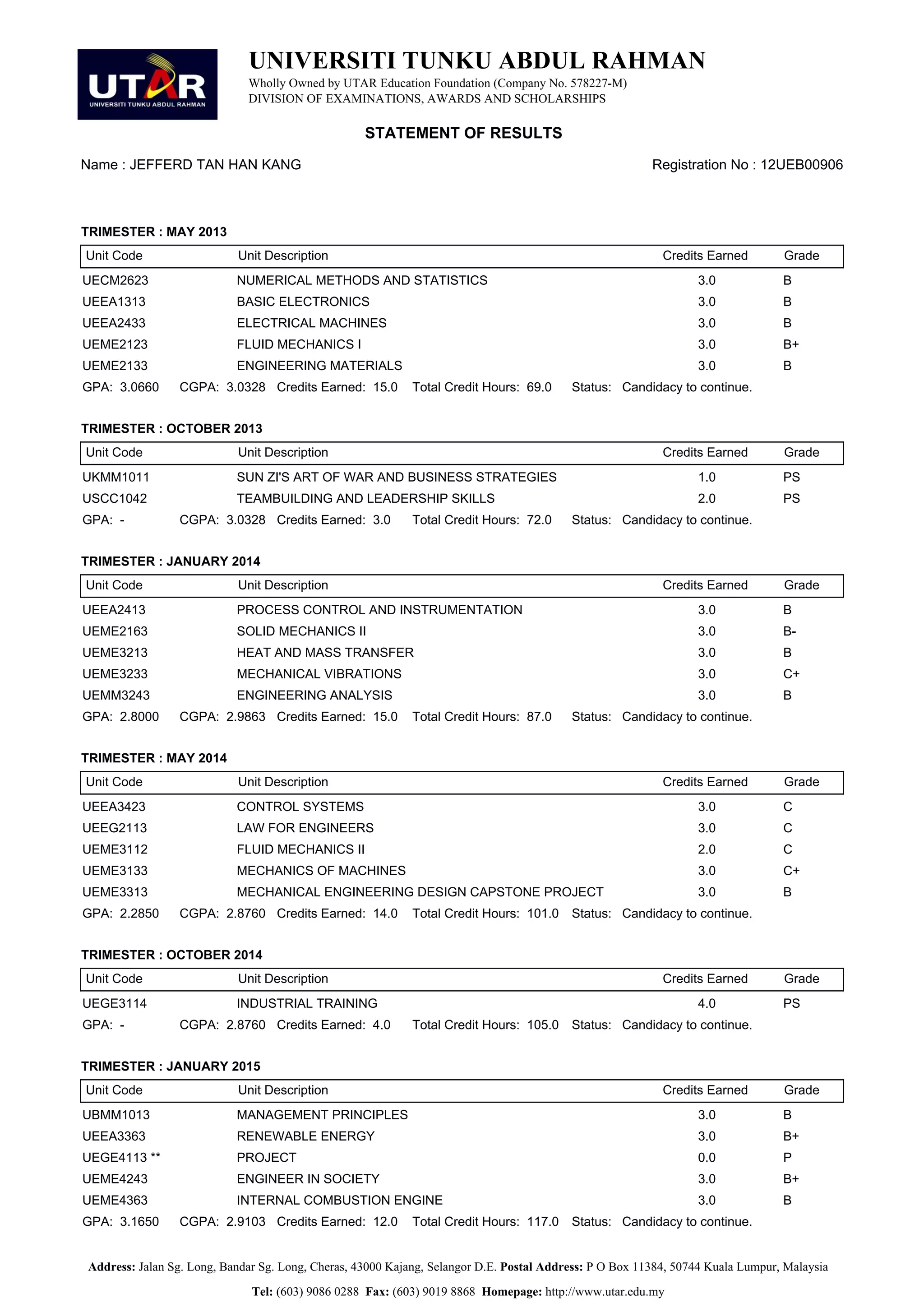 statementResult_1200906 (1) | PDF | Undergraduate Education | College ...
