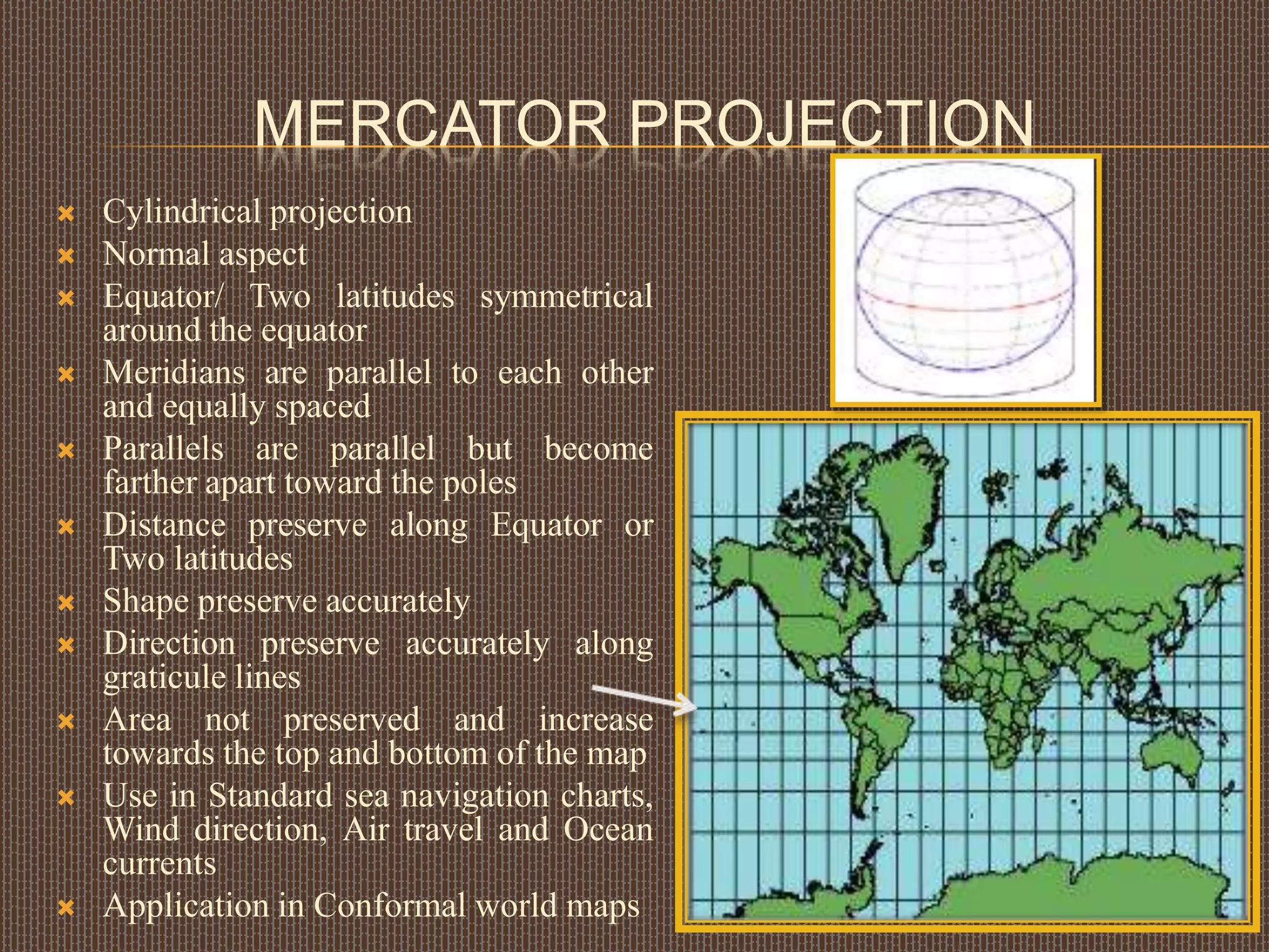 GIS Map Projection | PPTX
