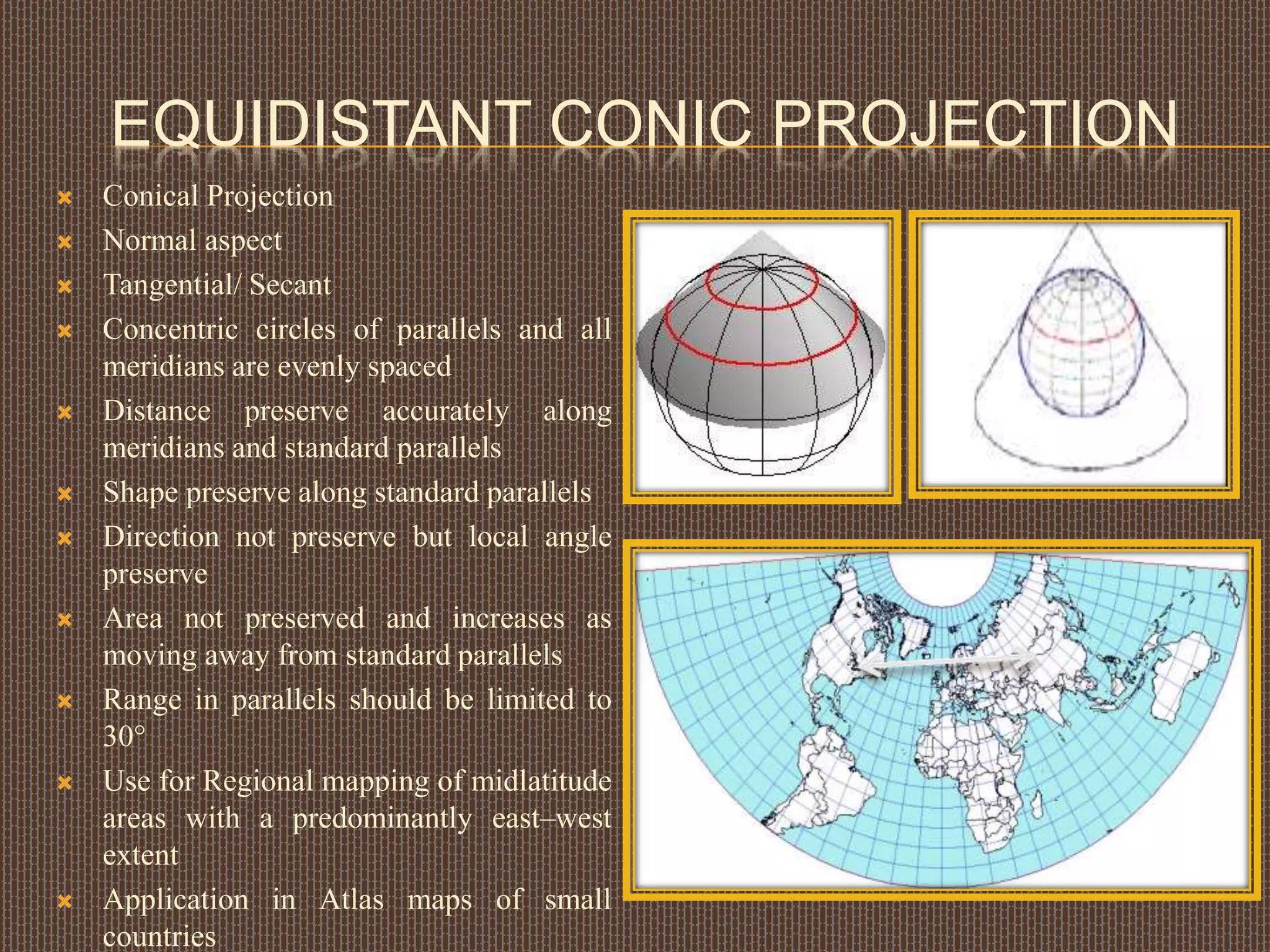 GIS Map Projection | PPTX