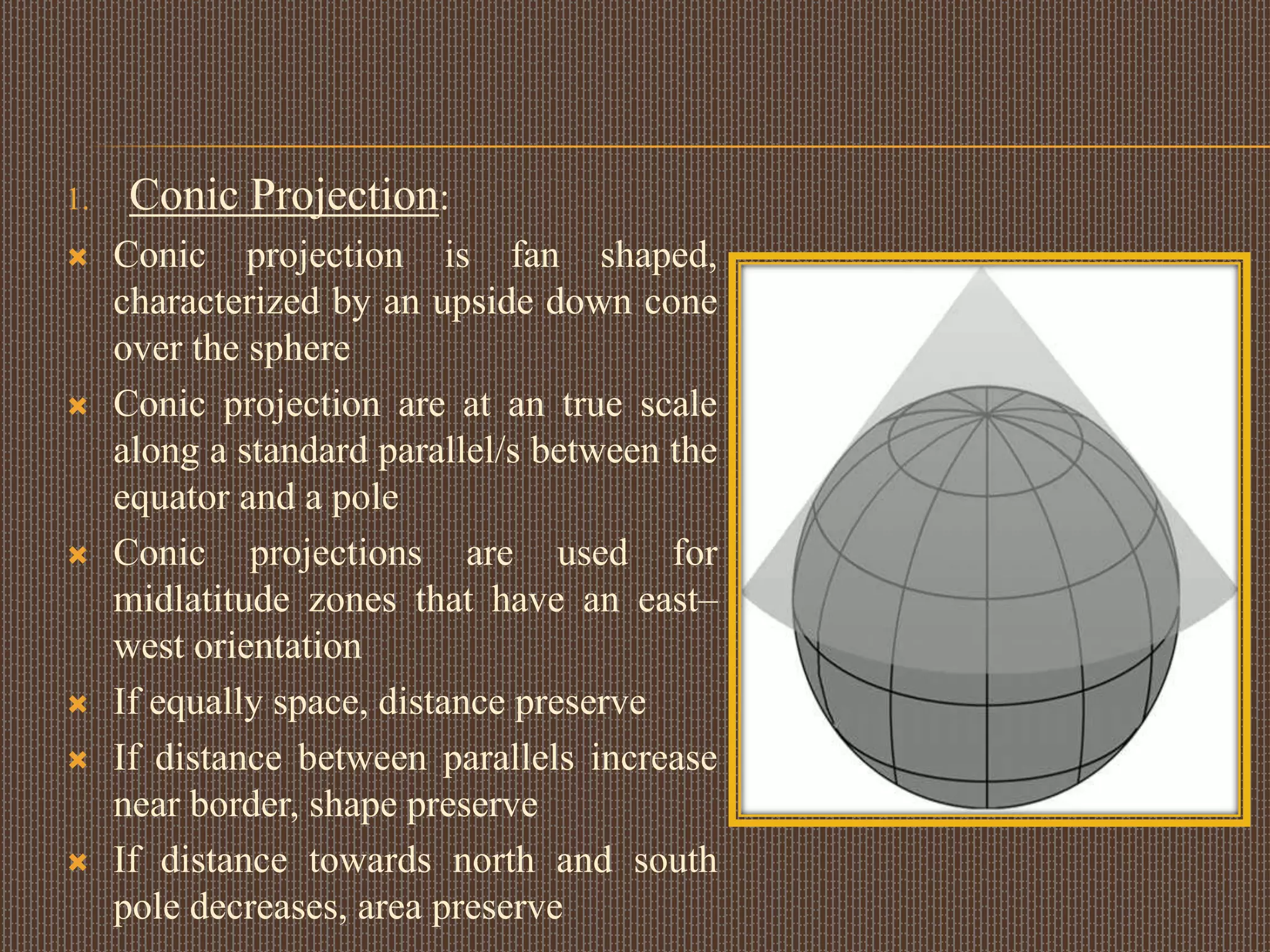 GIS Map Projection | PPTX