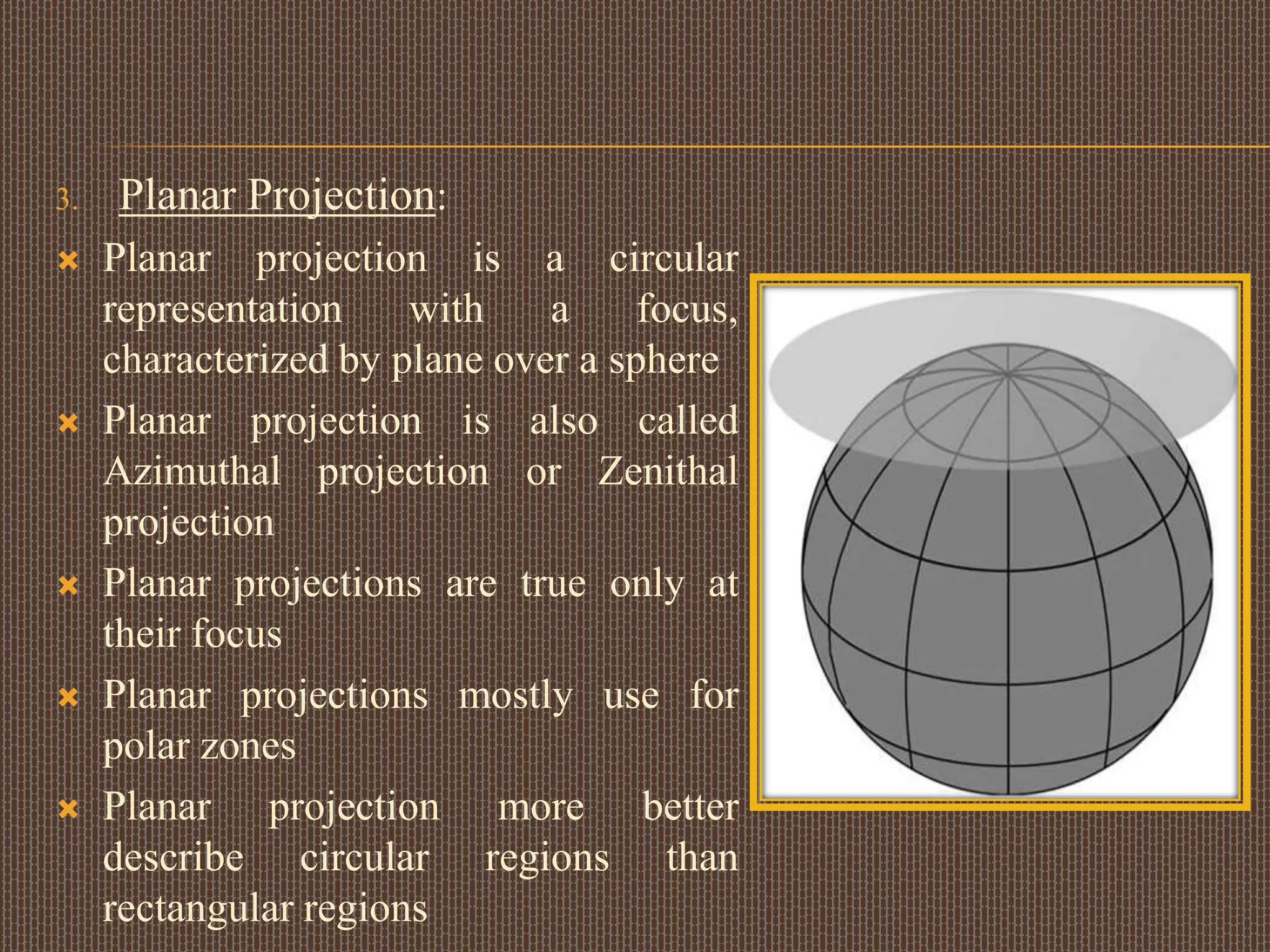 GIS Map Projection | PPTX