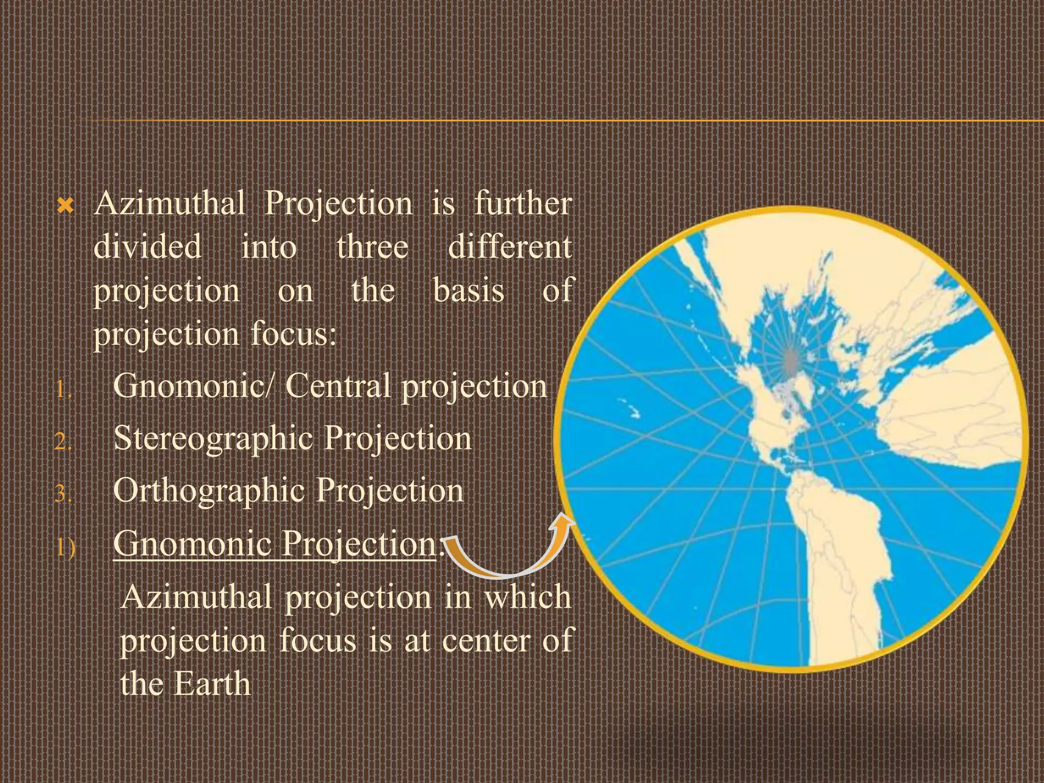 GIS Map Projection | PPTX
