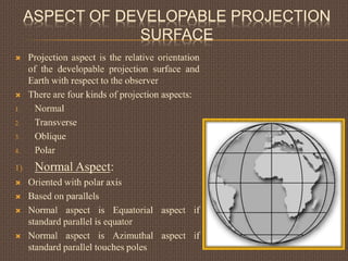 GIS Map Projection | PPTX