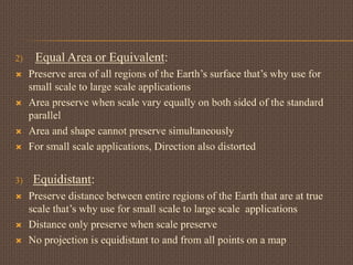 GIS Map Projection | PPTX