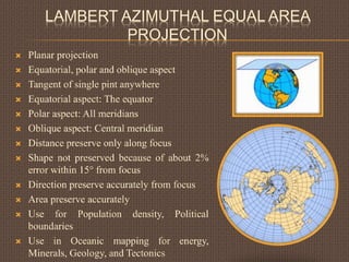GIS Map Projection | PPTX